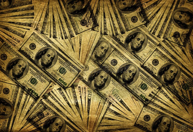 Vintage Background of Currency Stock Photo - Image of full, closeup ...