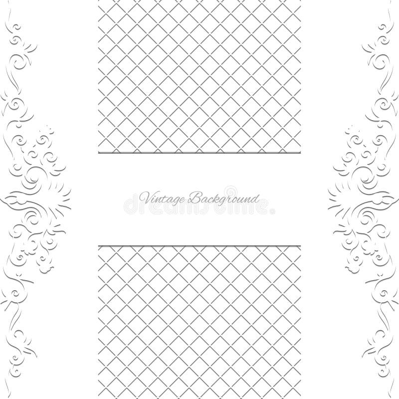 Vintage Background Frame Design Vector Stock Vector - Illustration of ...