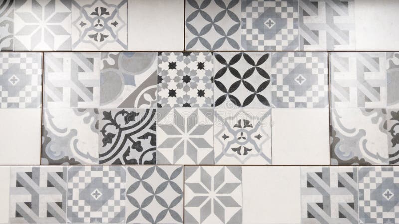 Vintage Background with Grey Pattern Decorative Design Stock Photo ...