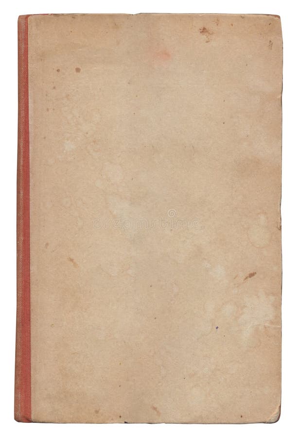 Vintage Background of Old Book Torn Paper Texture with Scratches Stock ...