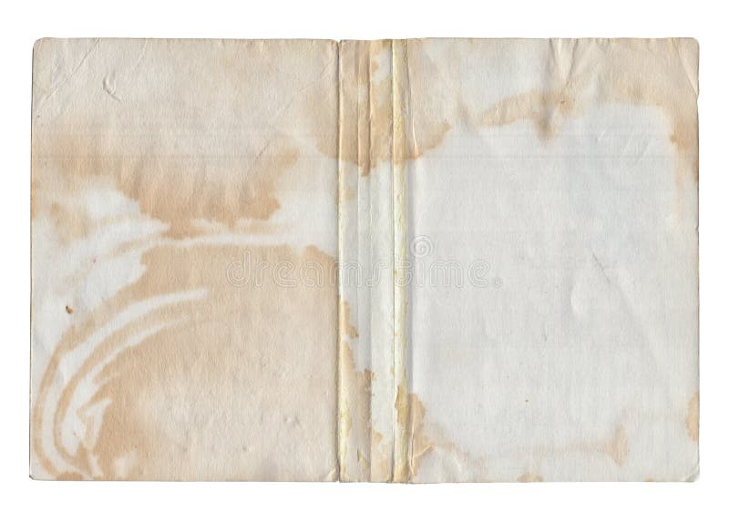 Vintage Background of Old Paper Texture with Spots Stock Illustration ...