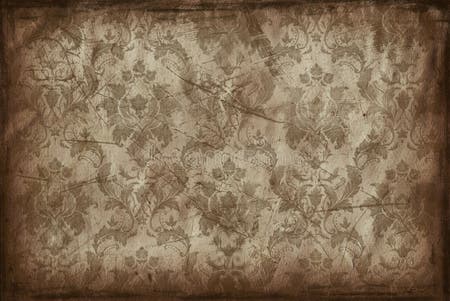 Vintage Background from Old Wallpaper Stock Illustration - Illustration ...