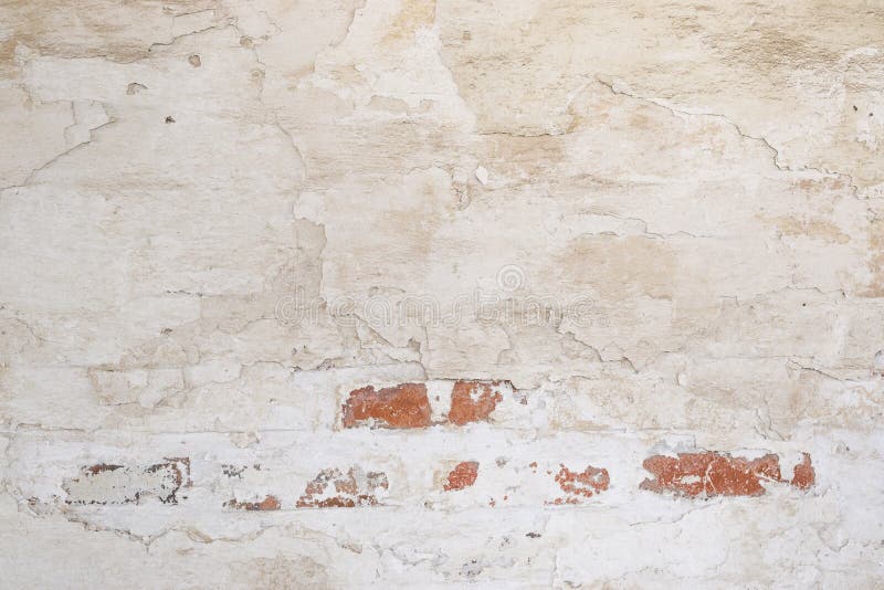 Rugged Stucco White Painted Wall Surface Texture. Vintage Background ...