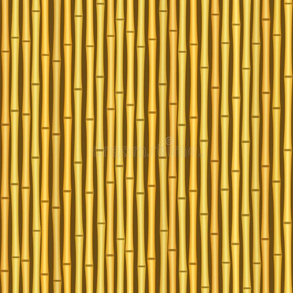 Vintage Bamboo Wall Seamless Texture Background Stock Vector ...