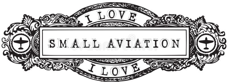 Aviation love logo stock vector. Illustration of business - 89710148