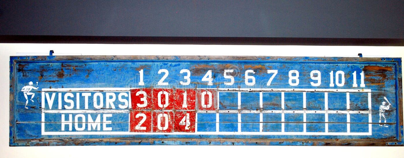 2,081 Baseball Scoreboard Stock Photos - Free & Royalty-Free Stock ...