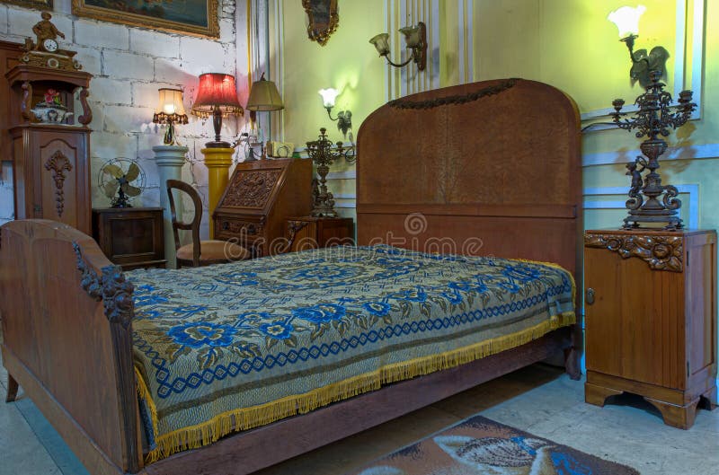 Kyiv, Ukraine - 14 Mar 2021: Old Soviet Interior 50-70s Style, USSR ...