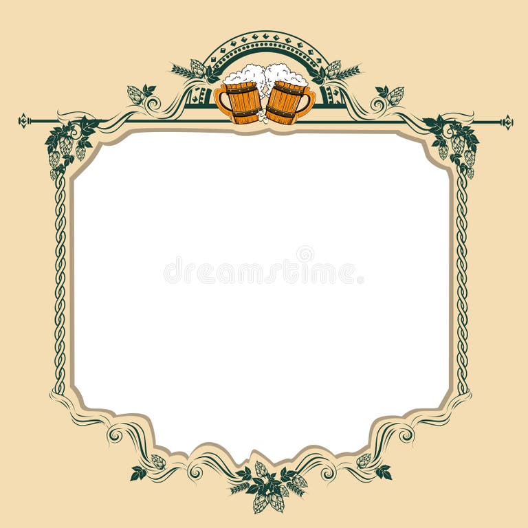 Beer Frame Stock Illustrations – 13,537 Beer Frame Stock Illustrations ...