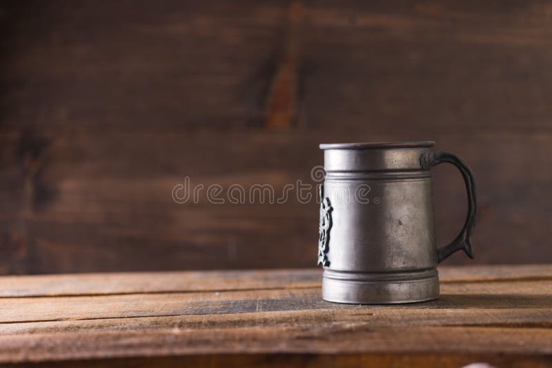 Vintage Beer Solid Iron Mug Stock Image - Image of drink, retro: 78100479