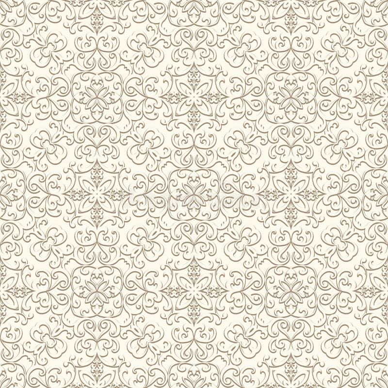 Beige pattern stock illustration. Illustration of decorative - 34896908