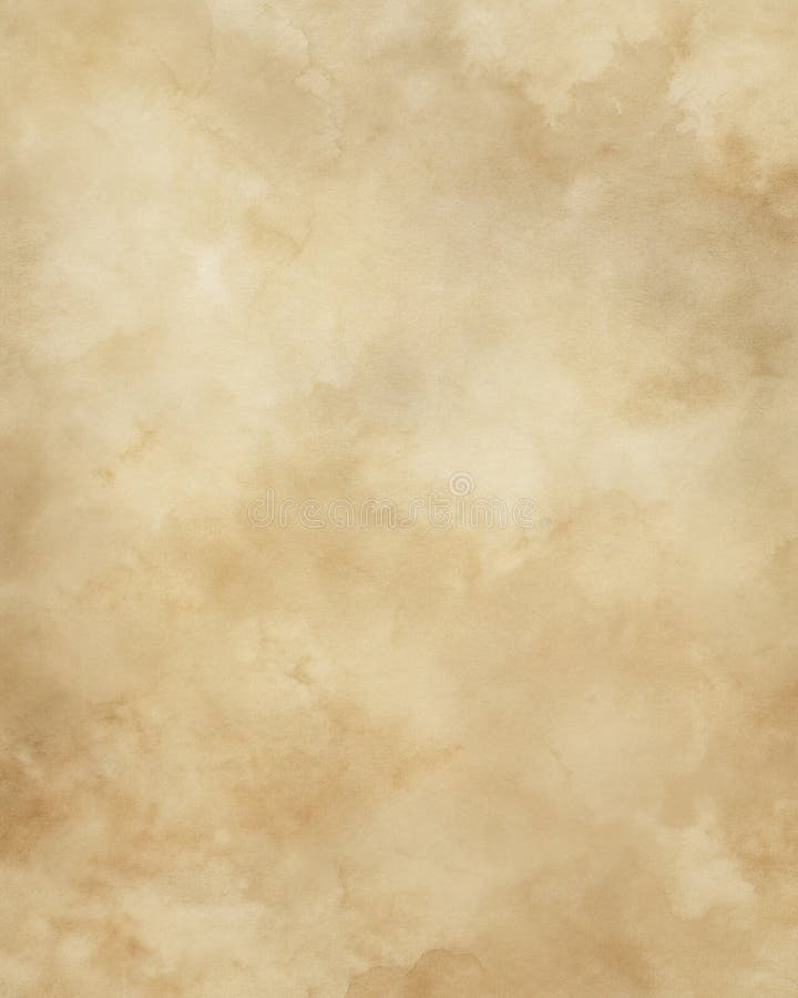 Vintage Beige Watercolor Texture Background with Cloudy Stains Stock ...