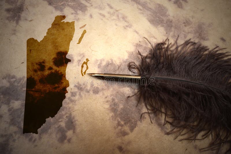 Vintage Belize map stock photo. Image of america, caribbean - 96969588