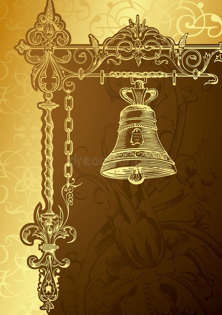Ornate Vintage Bell Stock Illustrations – 4,045 Ornate Vintage Bell ...