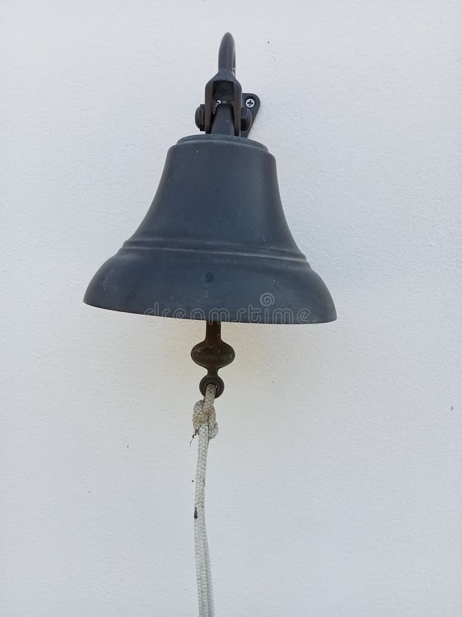 Black doorbell stock photo. Image of antique, metal - 283694562