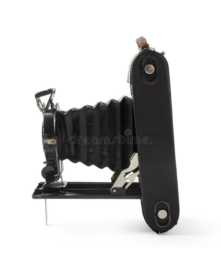 Vintage Bellows Camera stock photo. Image of case, open - 109565002