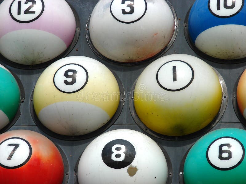 Vintage Billiards Pool Hall Sign Stock Image - Image of vintage, stick ...