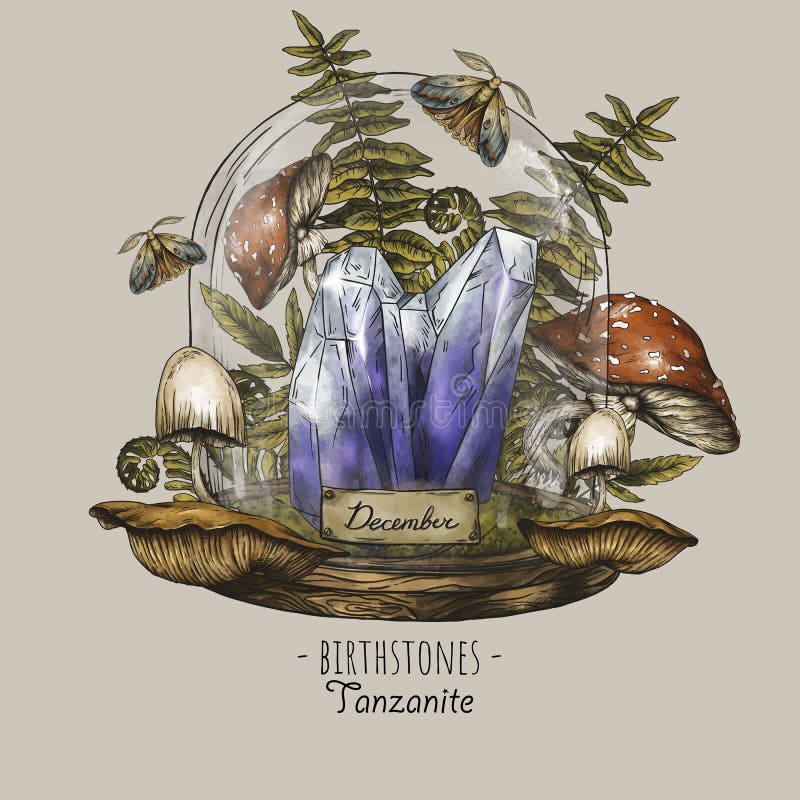 Vintage Birthstones Stock Illustrations – 89 Vintage Birthstones Stock ...