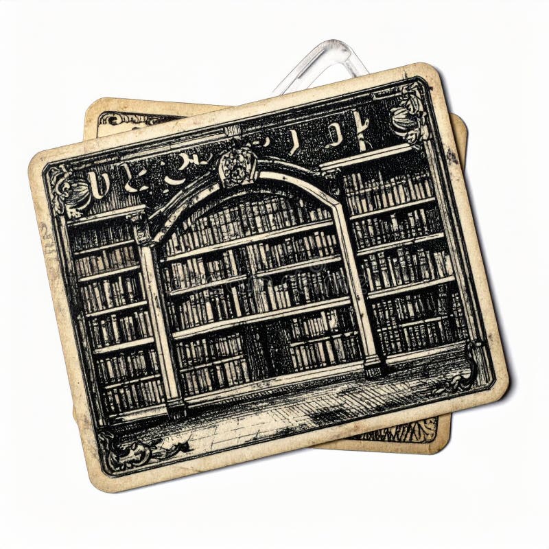 Black White Library Stock Illustrations – 32,599 Black White Library ...