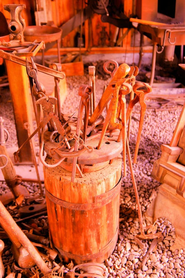 Blacksmith tools stock photo. Image of tools, blacksmith - 117183262