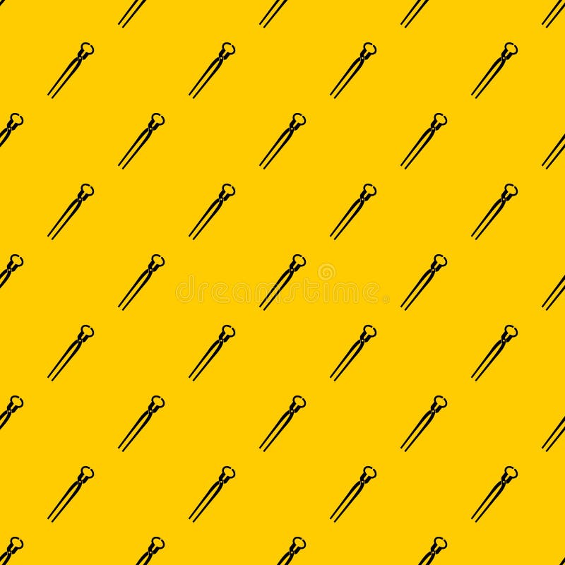 Vintage Blacksmith Pincers Pattern Vector Stock Vector - Illustration ...