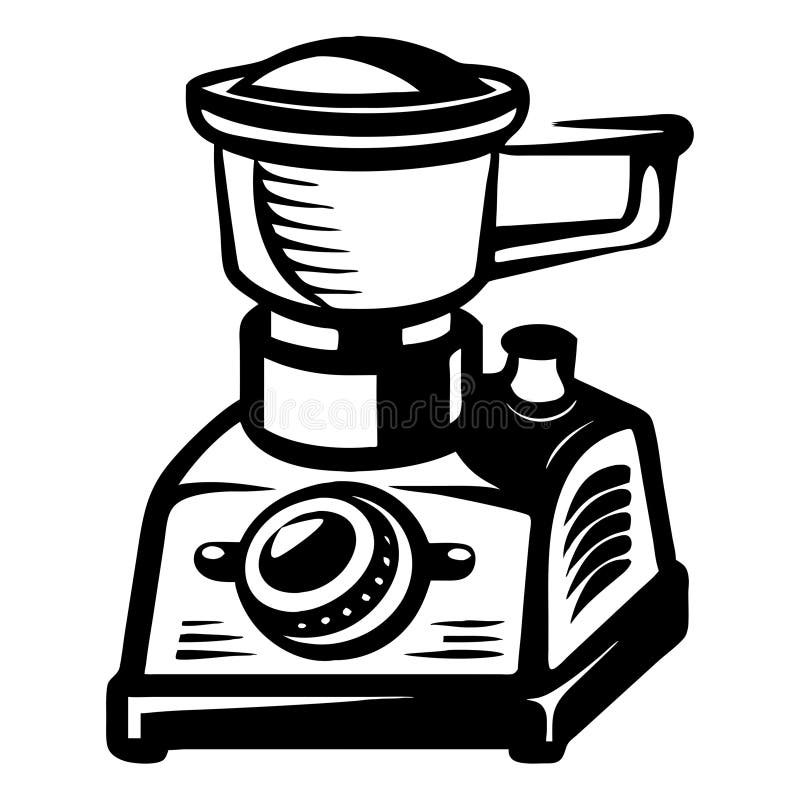 Vintage Blender Retro Kitchen Appliance Stylized Design for Home Decor ...