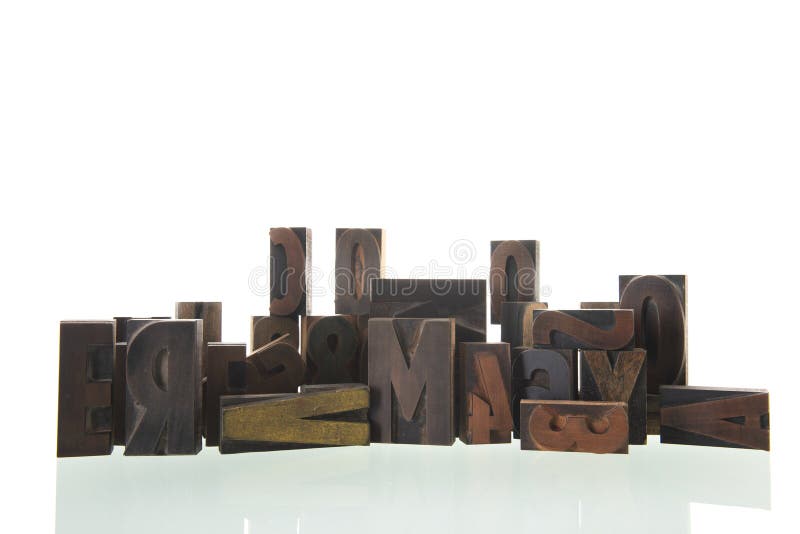 Vintage block letters stock photo. Image of block, texture - 315940848