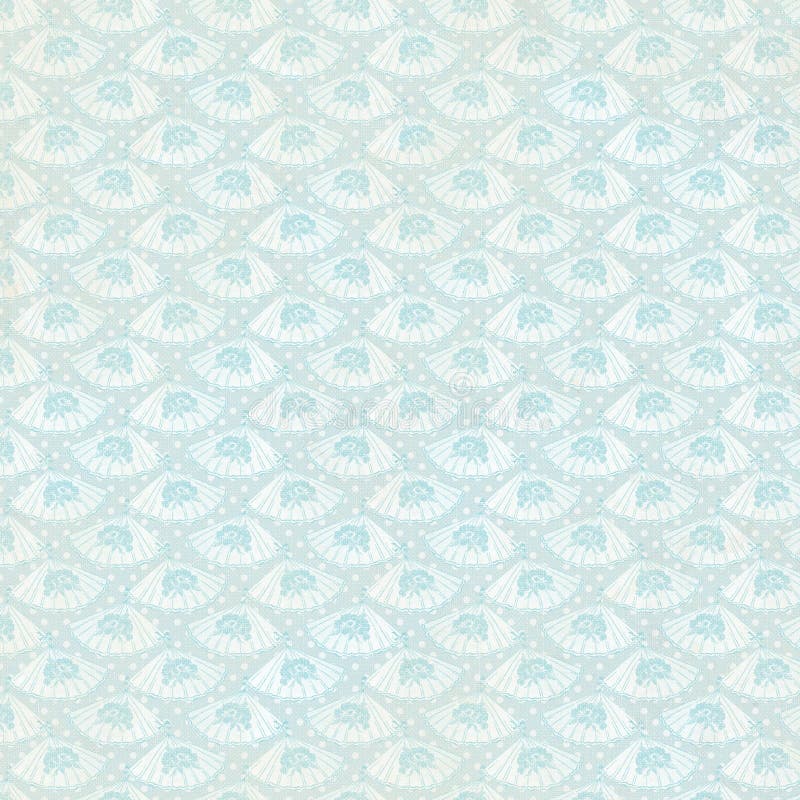 Vintage Blue Fan Background Repeat Wallpaper Stock Photo - Image of ...