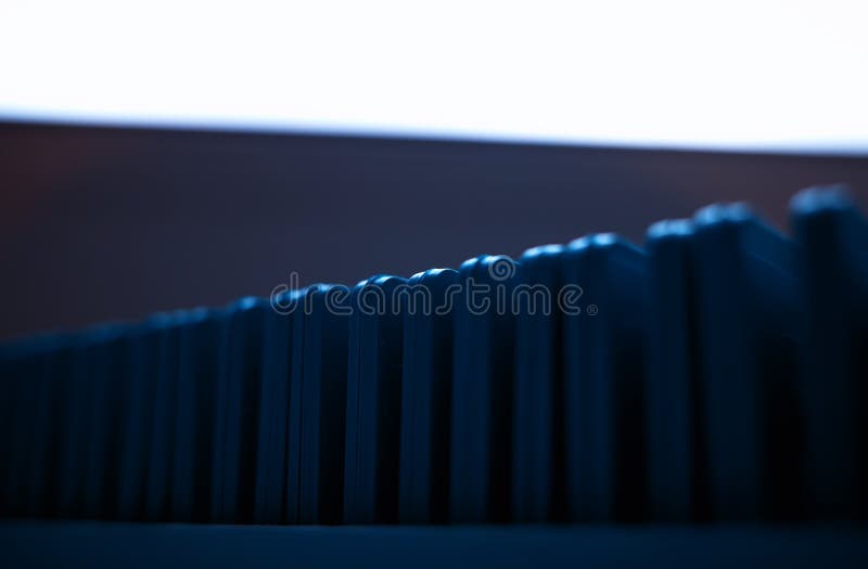 Vintage Blue Film Slides Background Stock Photo - Image of blue ...