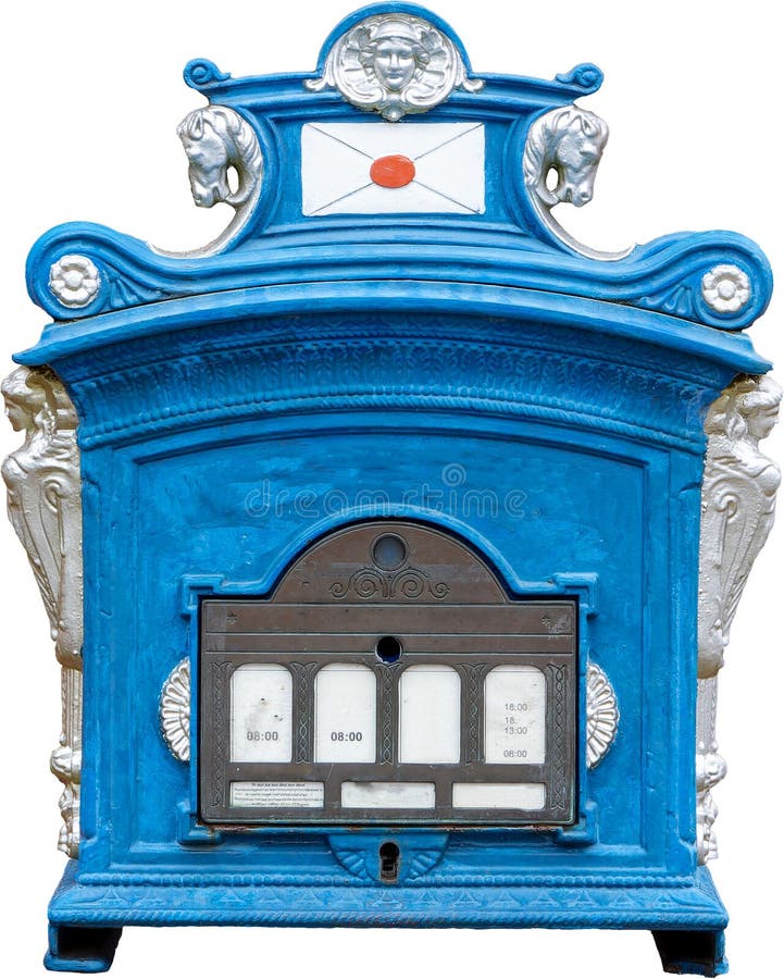 A Metal Mailbox Hanging on Metal Gates in the Old District of Jerusalem ...