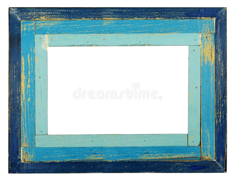 Vintage blue frame stock photo. Image of empty, border - 113644854