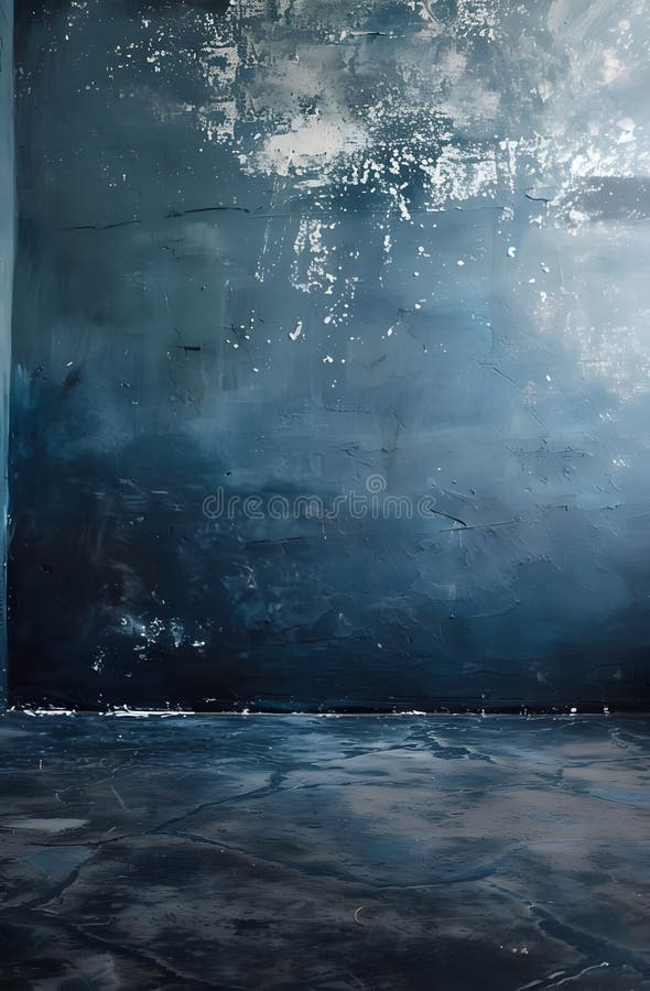 Vintage blue room stock photo. Image of interior, space - 321717416