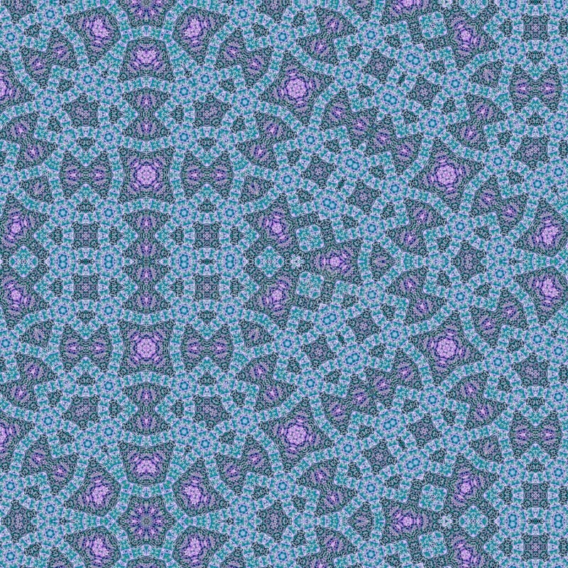 Vintage Blue Teal Pastel Continuous Pattern for Background Design Stock ...