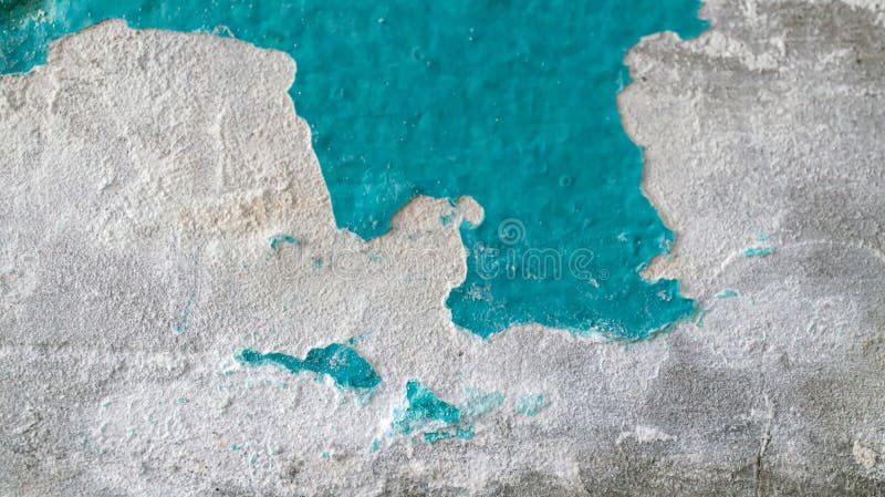 Vintage Blue Wall Paint Texture Peeling Stock Image - Image of paint ...