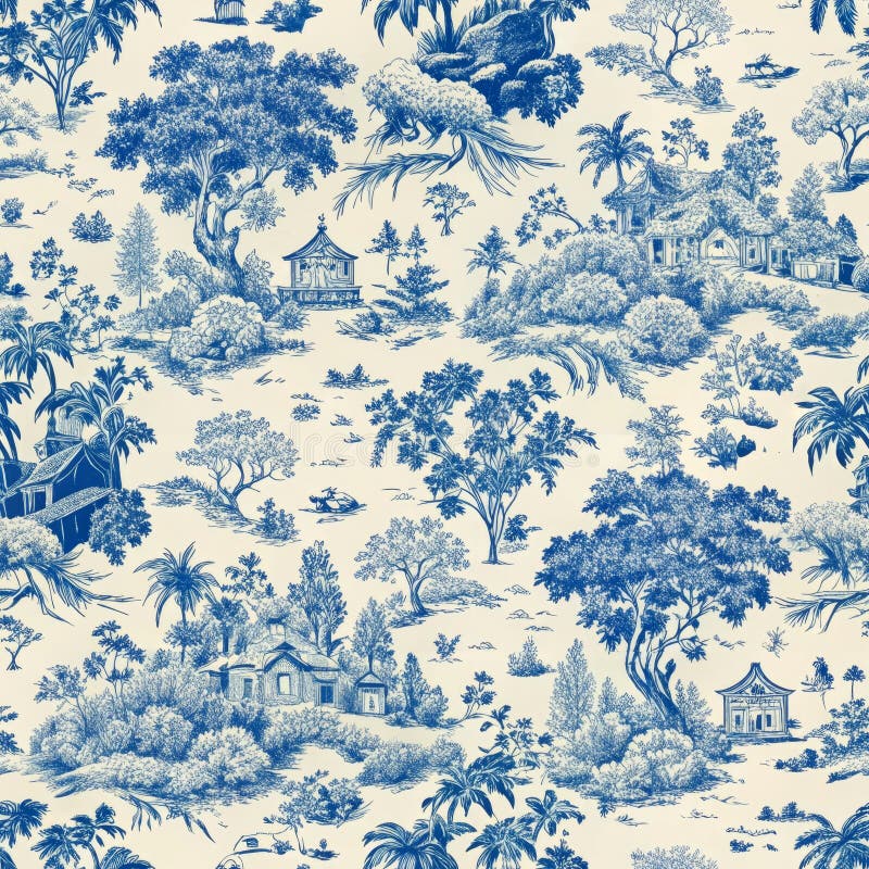 Vintage Blue Wallpaper Timeless Elegance Rustic Charm Classic Design ...
