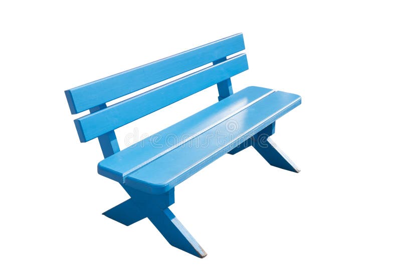 Vintage blue wooden bench stock photo. Image of antique - 31021536