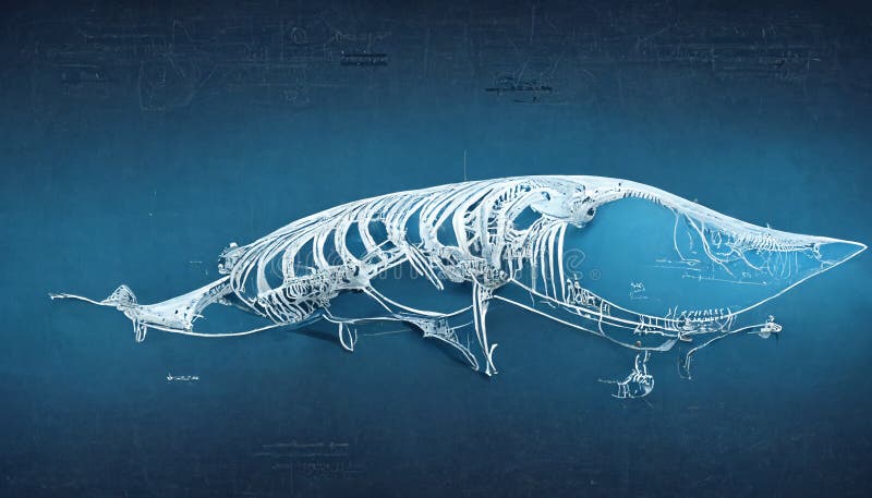 Tuna Fish Skeleton Anatomy