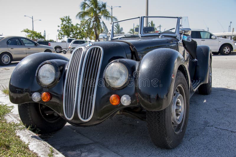 Vintage BMW Convertible editorial stock image. Image of antique - 42034029
