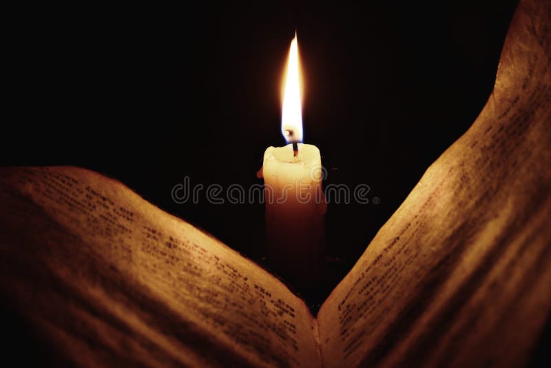 VIntage book candle stock image. Image of concept, design - 56903369