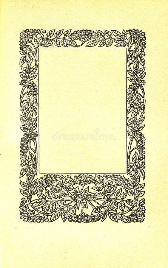 Vintage Book Page Frame Stock Illustrations – 38,430 Vintage Book Page ...