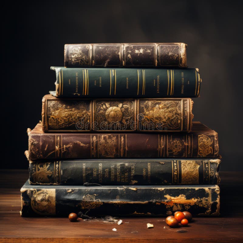 Vintage Book Poster Design - an Eye-Catching Statement Piece! Stock ...