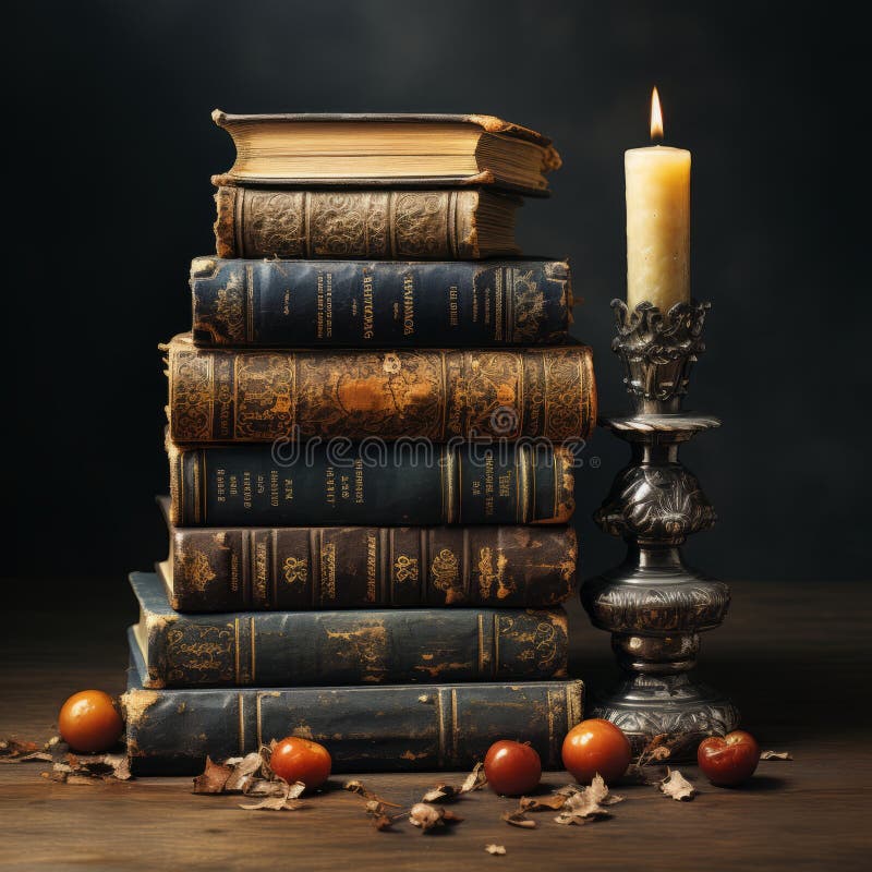 Vintage Book Poster: a Timeless Classic Design Stock Image - Image of ...