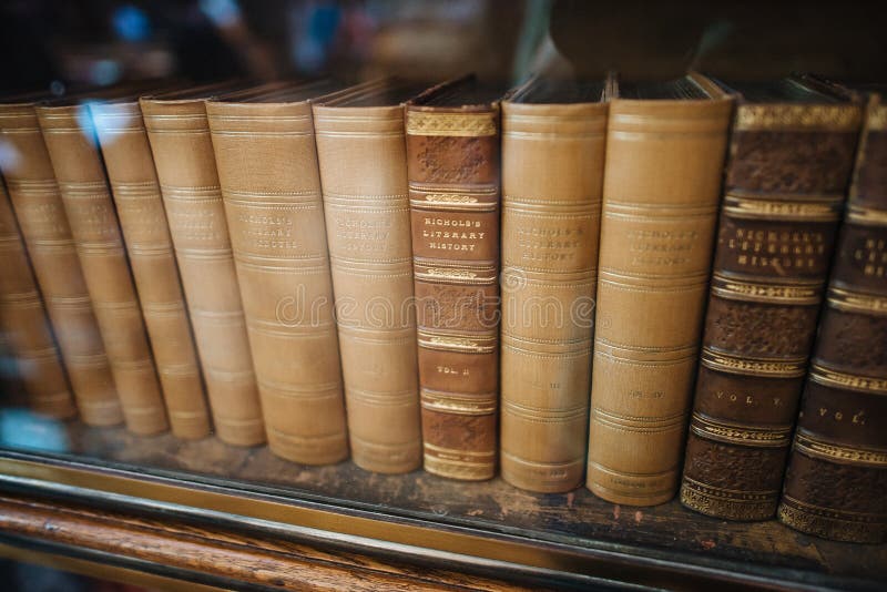 Vintage books editorial image. Image of library, vintage - 111251085