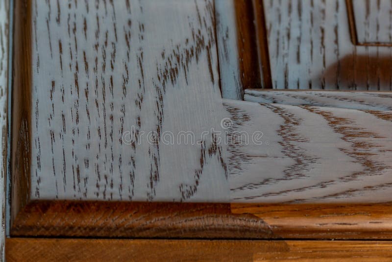 Vintage Bottom Corner Closeup Texture of Lacquered Classic Facade ...