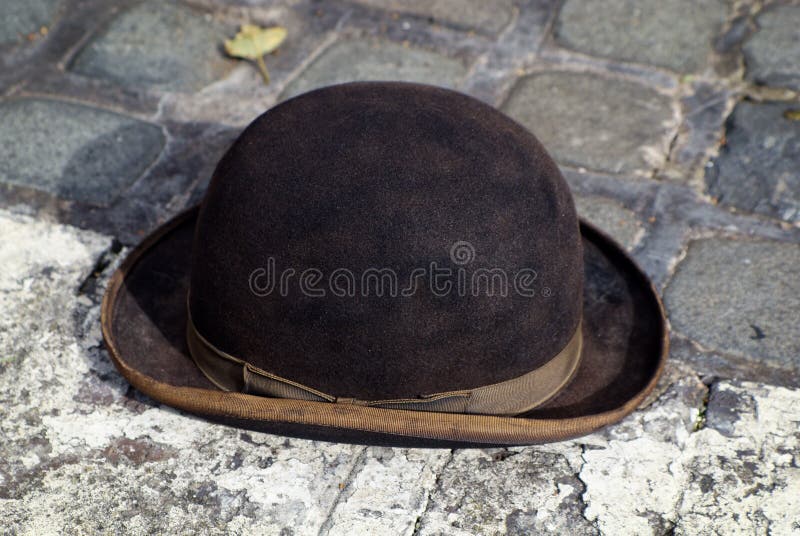 Vintage Bowler Hat stock image. Image of antique, dress - 43167929