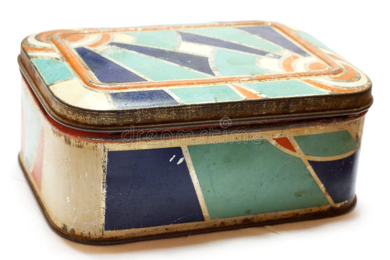 Vintage box stock image. Image of color, green, deco - 20151869