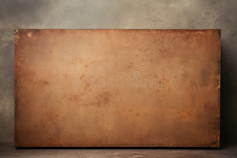 Vintage Box Template on a Distressed Paper Surface Stock Illustration ...