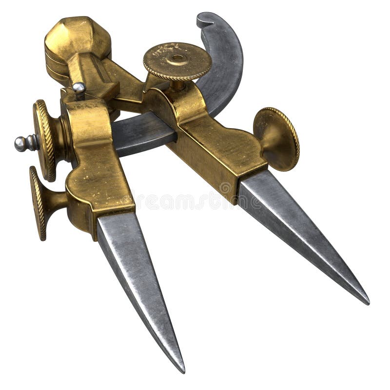 Antique Drafting Compass