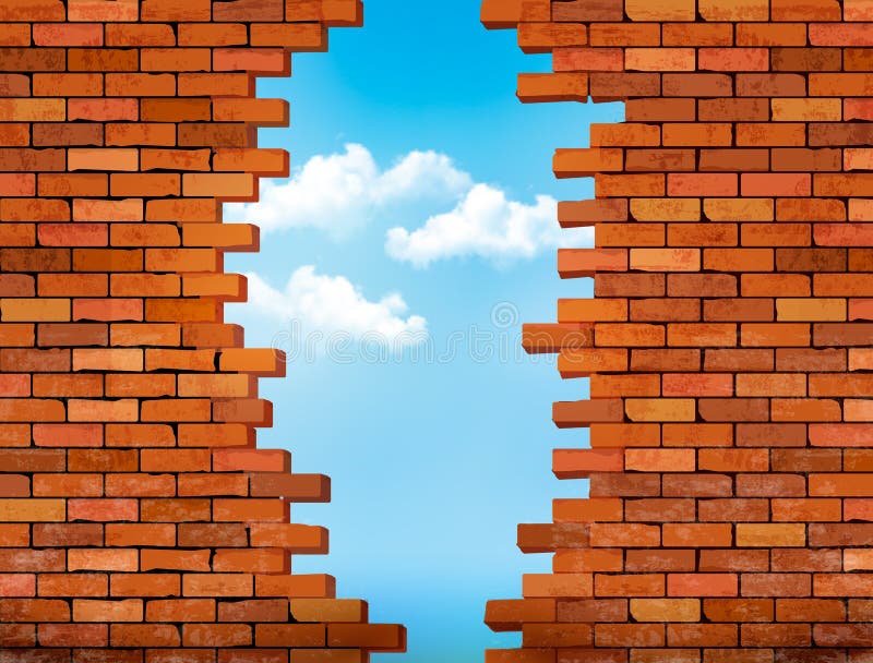 Hole In The Brick Wall