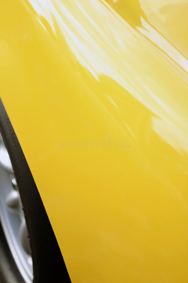 Vintage British Car Rear Quarter Stock Photo - Image of reflection ...