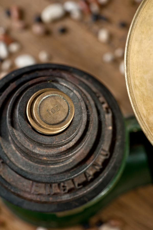 Vintage british scales stock image. Image of cast, weight - 22816969